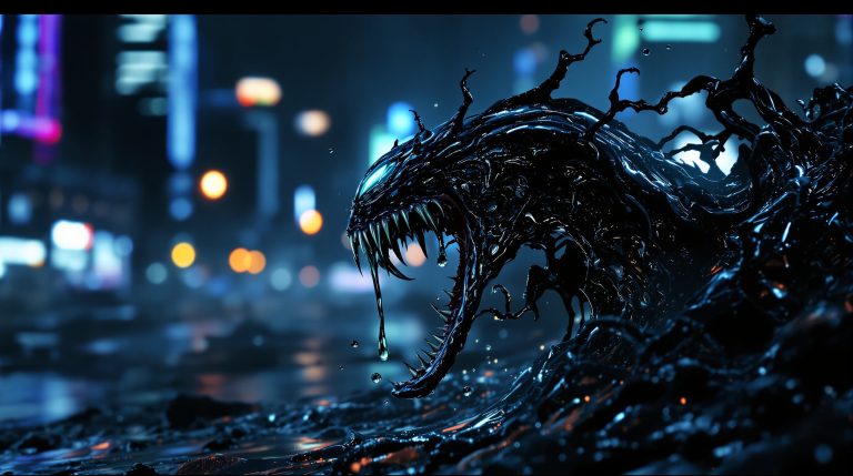 Medvirkende i Venom (2018) - Tom Hardy & Michelle Williams